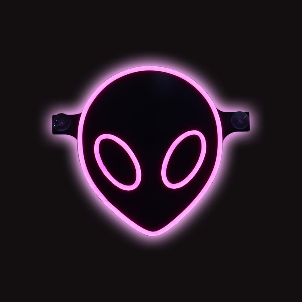 Painel Luminoso Et Neon Rosa Para-brisa 12v é na Trucão Auto Peças ...