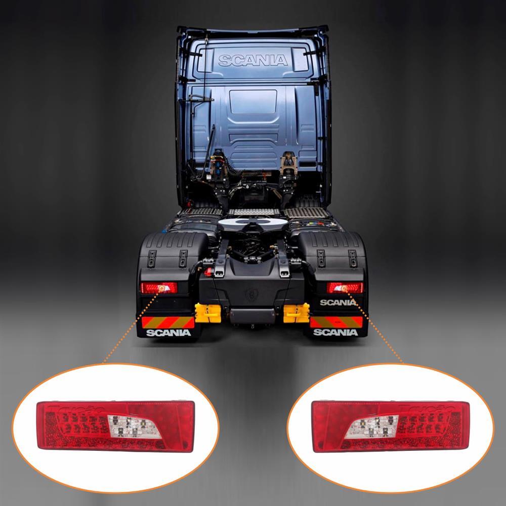 Par Lanterna Traseira Led Scania Streamline 1905042 - 1905044 é na ...